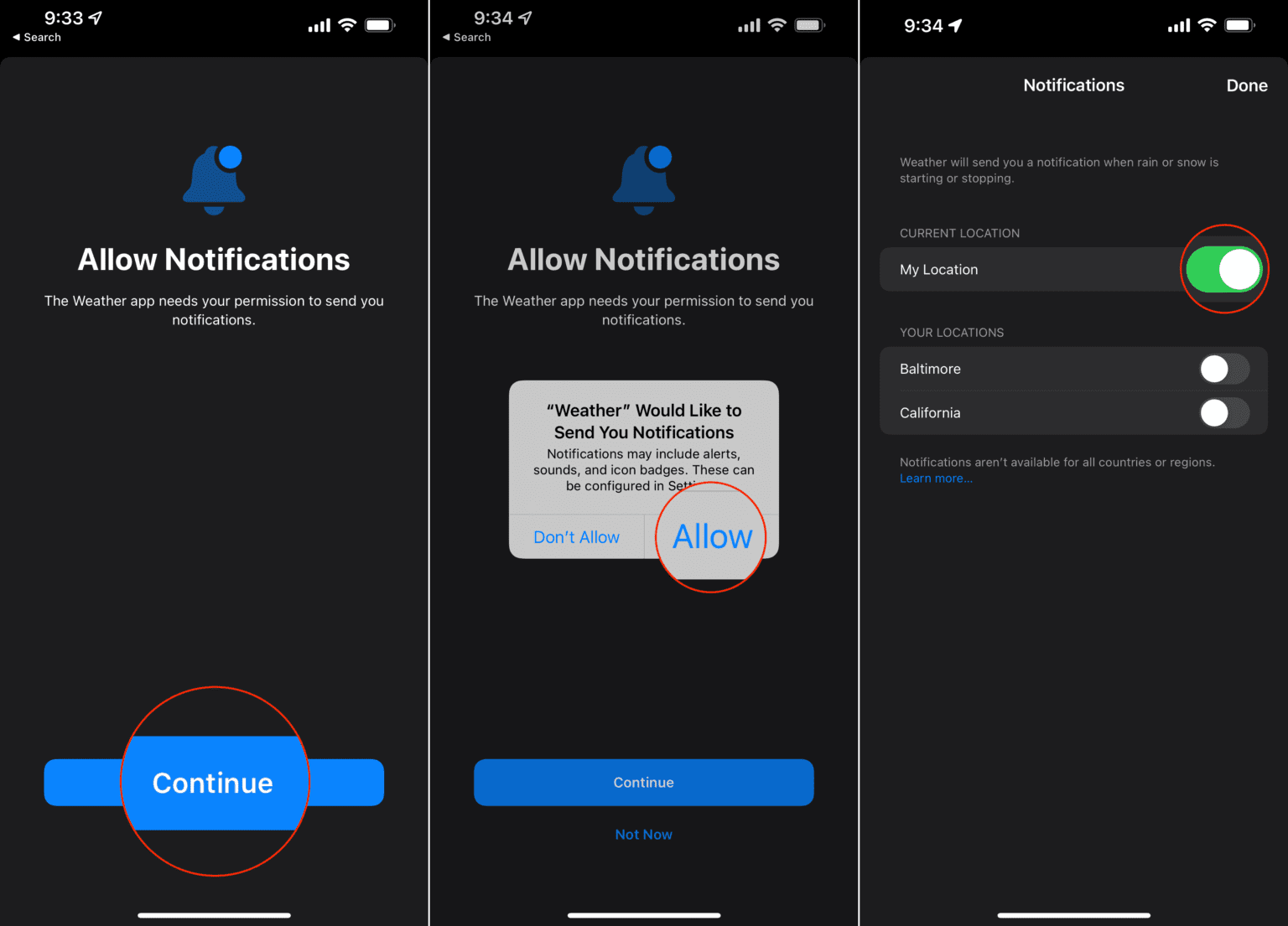 How To Get Weather Notifications on iPhone - AppleToolBox