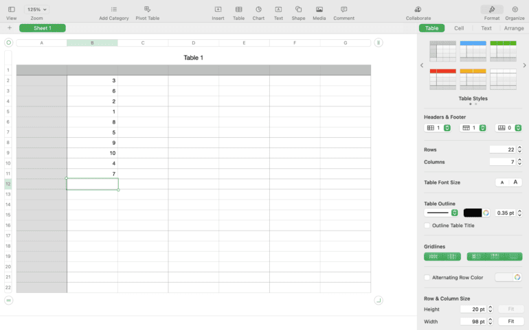 How To Use Numbers: The Basics For Mac Users - AppleToolBox