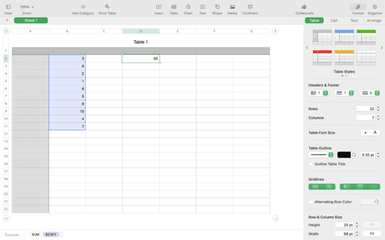 How To Use Numbers: The Basics For Mac Users - AppleToolBox