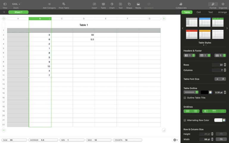How To Use Numbers: The Basics For Mac Users - AppleToolBox