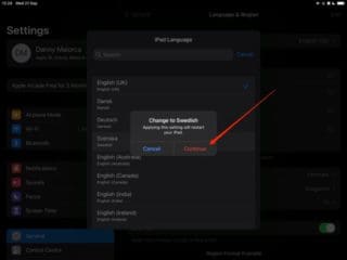 How to Change the Main Language on Your iPhone or iPad - AppleToolBox