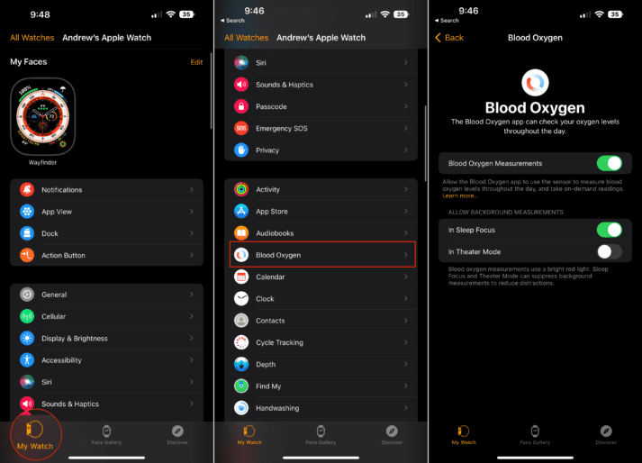 How to Measure Blood Oxygen on Apple Watch Ultra - AppleToolBox