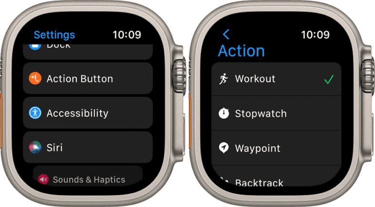 How to Use Action Button on Apple Watch Ultra - AppleToolBox
