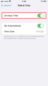 iOS 16: Switch Between 12 and 24-Hour Time - AppleToolBox