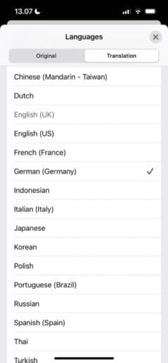 How to Change the Safari Translation Language on iPhone - AppleToolBox