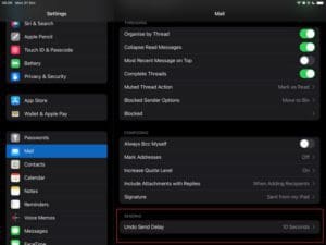 iPadOS 16: How to Undo Sent Emails - AppleToolBox