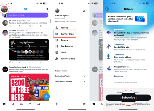 How to Sign up for Twitter Blue - AppleToolBox
