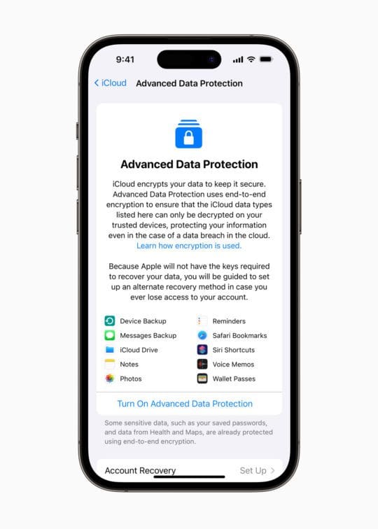 How to Turn on Apple's Advanced Data Protection for iCloud on iPhone - AppleToolBox
