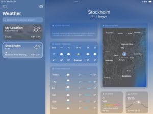 How to Add and Remove Locations in the Weather App - AppleToolBox