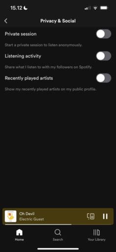 How to Turn Private Listening in Spotify On and Off - AppleToolBox
