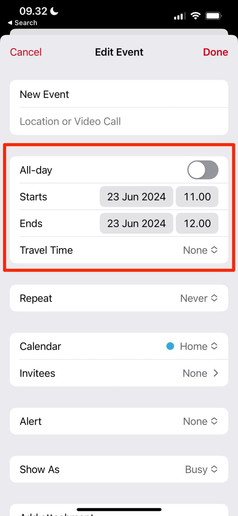 How to Remove or Reschedule an Event in Apple Calendar - AppleToolBox
