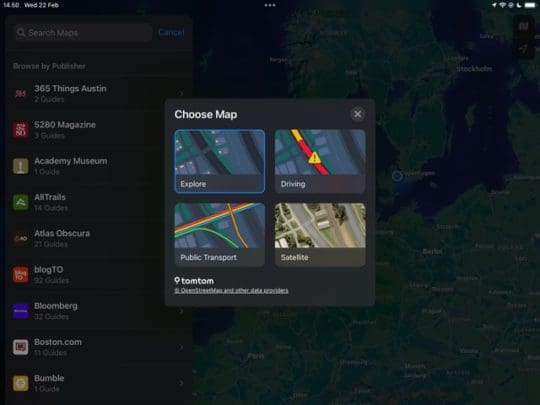 How to Choose a Different Map in Apple Maps - AppleToolBox