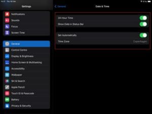 How to Customize the Date and Time on iPhone and iPad - AppleToolBox