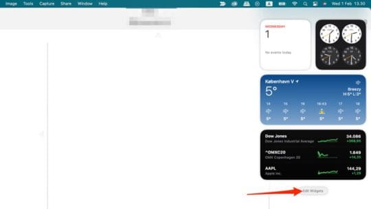 How to Edit Widgets on Mac - AppleToolBox
