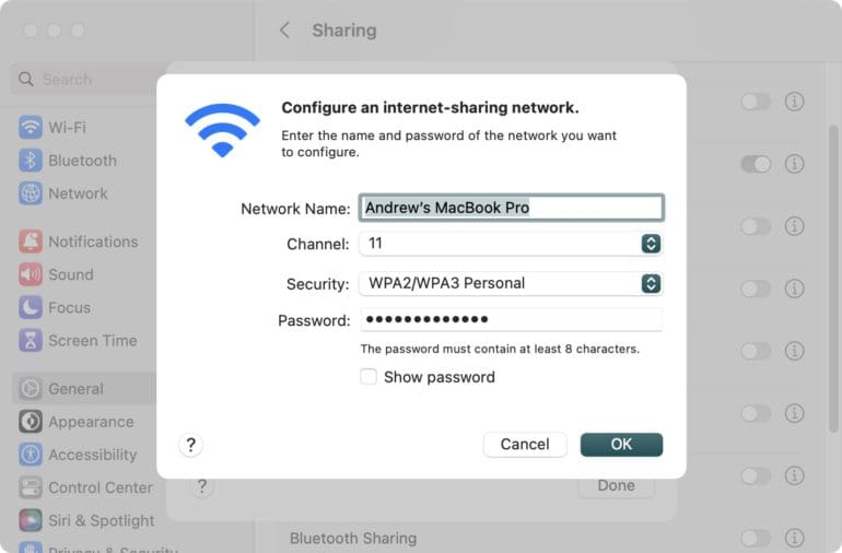 How to Share Wi-Fi From Your Mac - AppleToolBox