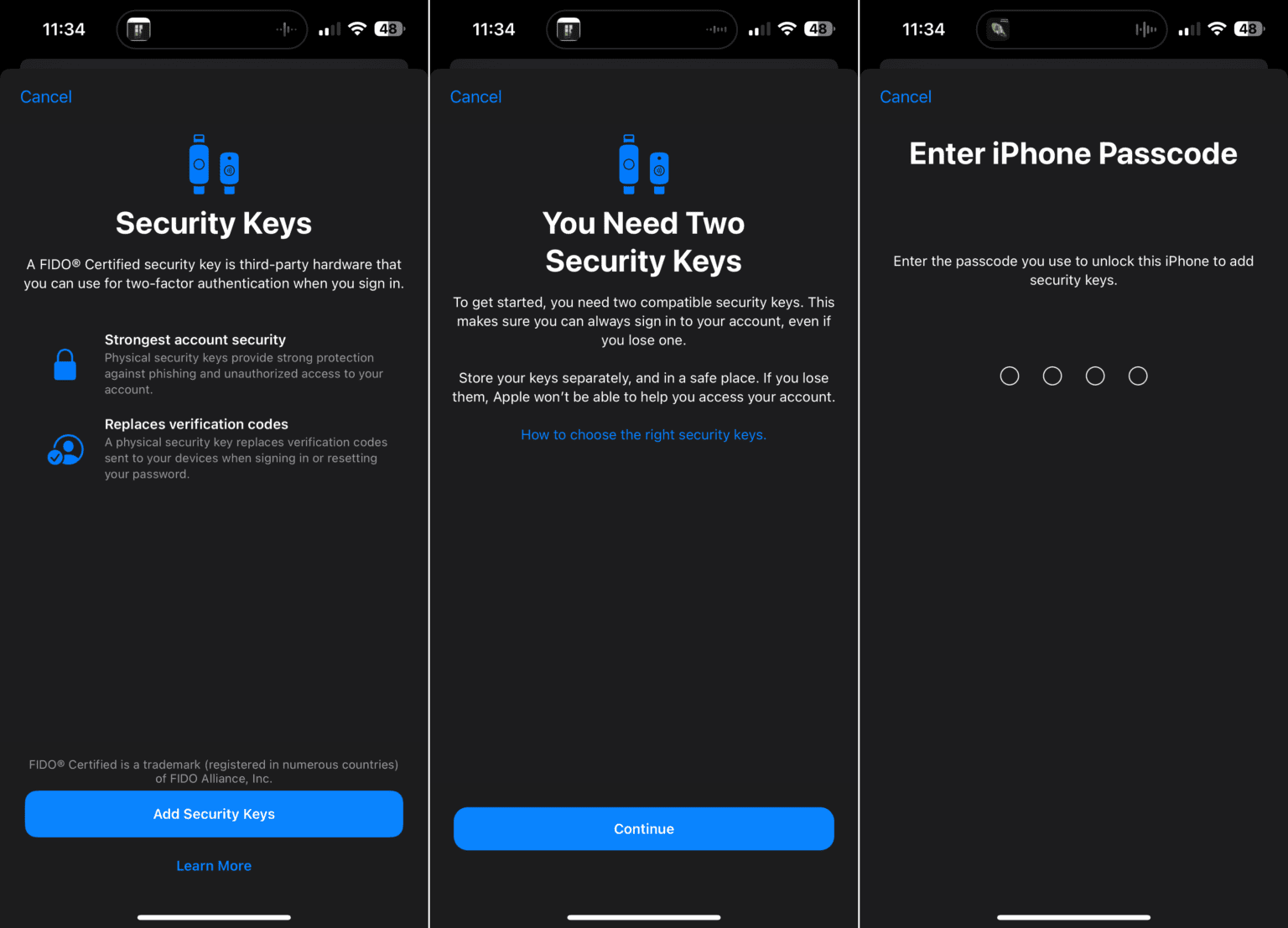 How to Use Security Keys on iPhone and iPad - AppleToolBox