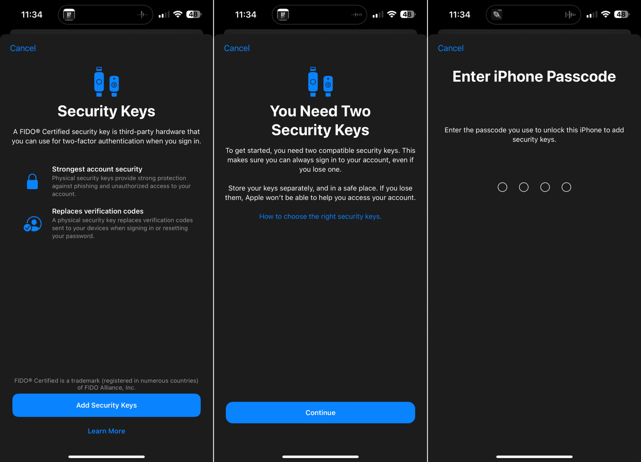 How to Use Security Keys on iPhone and iPad - AppleToolBox