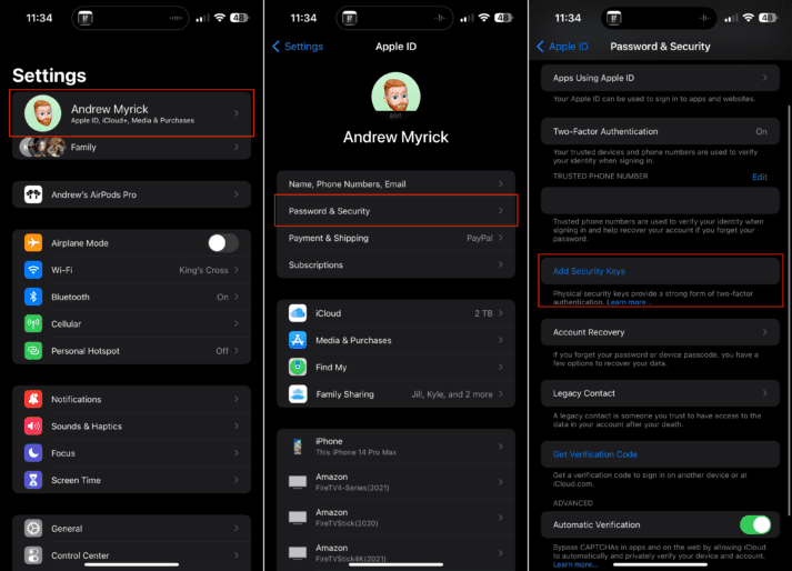 How to Use Security Keys on iPhone and iPad - AppleToolBox