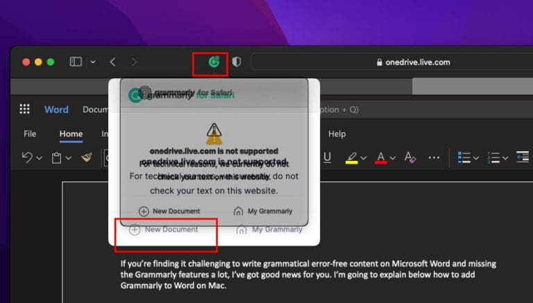 How to Add Grammarly to Word on Mac: 4 Best Methods - AppleToolBox