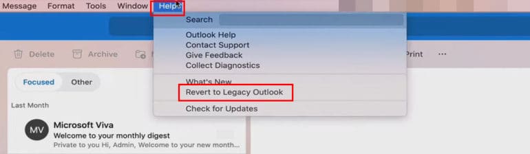 How to Switch From New Outlook to Old on Mac in 2023 - AppleToolBox