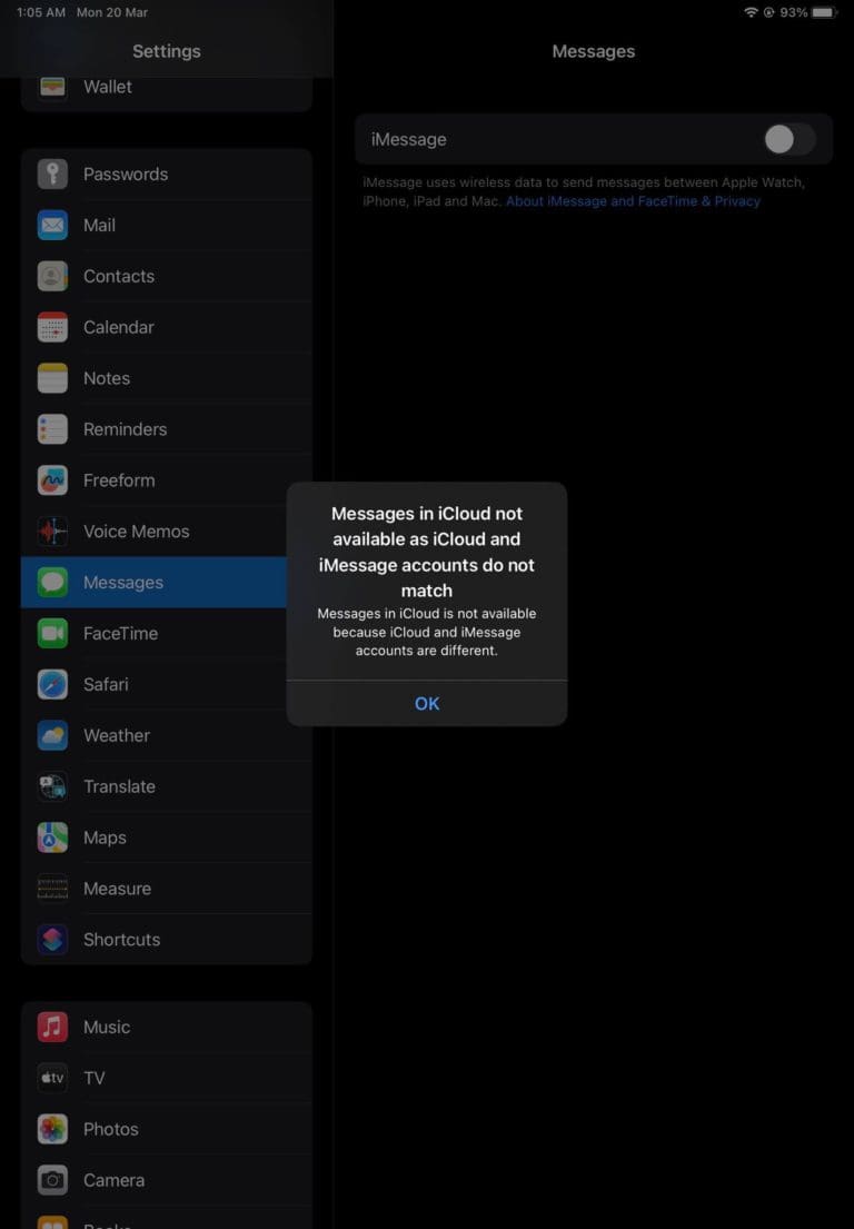 How to Fix Messages in iCloud Not Available Error: 7 Fixes - AppleToolBox