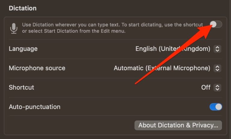 How to Change Your Mac's Dictation Language - AppleToolBox