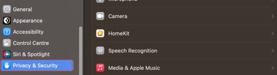 How to Change Mac Microphone Access Settings - AppleToolBox
