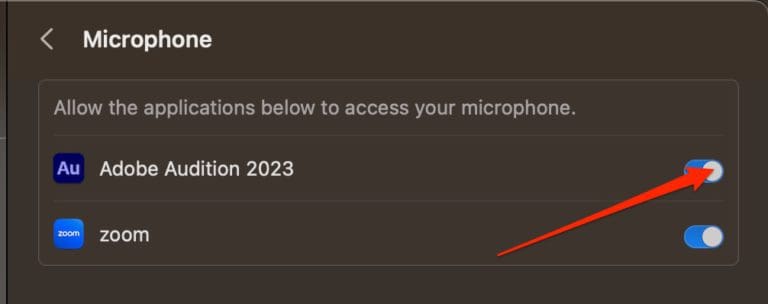 How to Change Mac Microphone Access Settings - AppleToolBox
