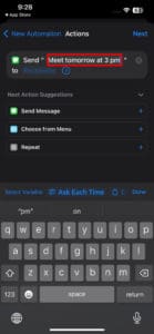How to Schedule a Text Message on iPhone - AppleToolBox