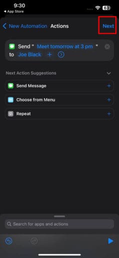 How to Schedule a Text Message on iPhone - AppleToolBox