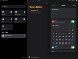 How to Adjust Deadlines in the Reminders App - AppleToolBox