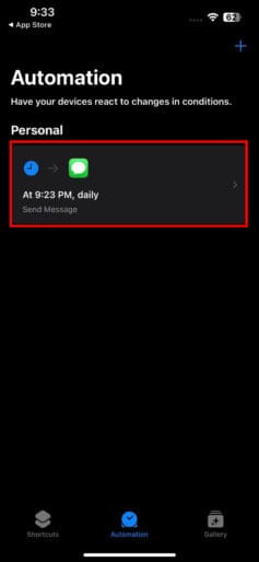How to Schedule a Text Message on iPhone - AppleToolBox