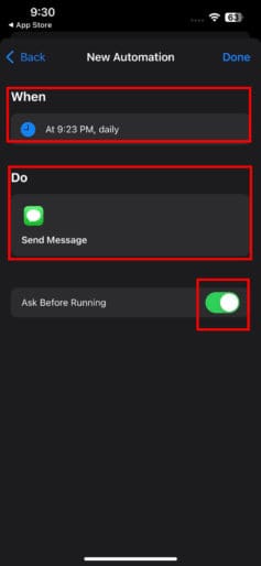 How to Schedule a Text Message on iPhone - AppleToolBox