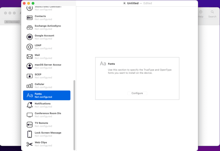 How To Install Fonts On Ipad Using Apple Configurator Appletoolbox