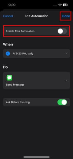 How to Schedule a Text Message on iPhone - AppleToolBox