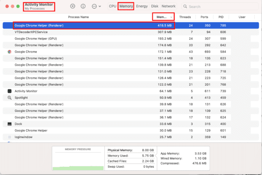 Fix: System Has Run Out of Application Memory on Mac - AppleToolBox