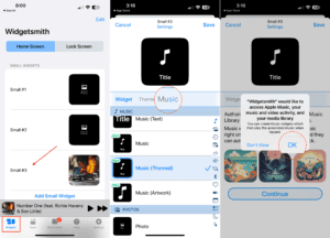 How to Create Custom Music Widgets on iPhone and iPad - AppleToolBox