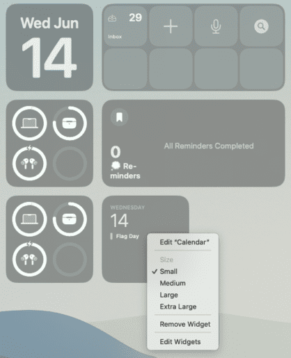 How to Add Widgets to Desktop on macOS Sonoma - AppleToolBox