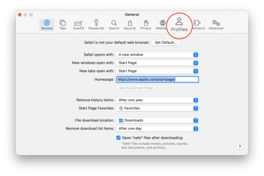 How to Use Profiles in Safari on macOS Sonoma - AppleToolBox