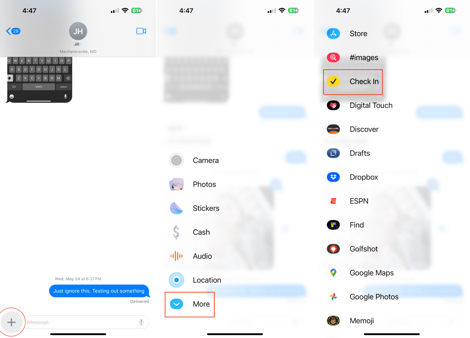 How to Use Check In on iOS 17 - AppleToolBox