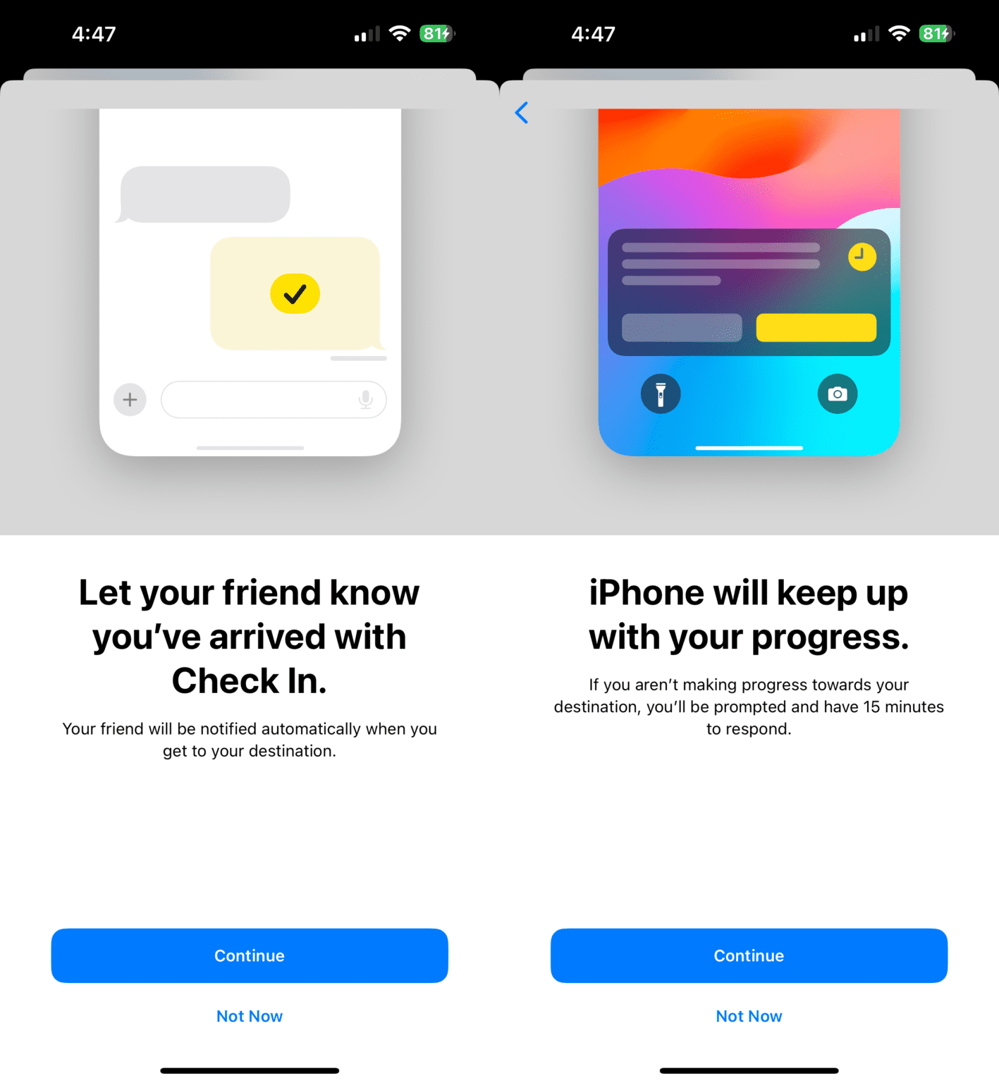 How to Use Check In on iOS 17 - AppleToolBox