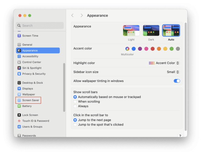How to Use Screen Savers on macOS Sonoma - AppleToolBox