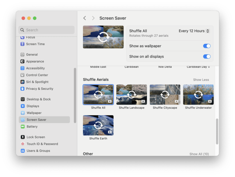 How to Use Screen Savers on macOS Sonoma - AppleToolBox
