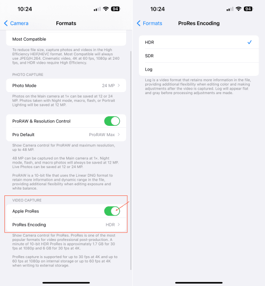 How to Record ProRes Video to an External Drive on iPhone 15 Pro ...