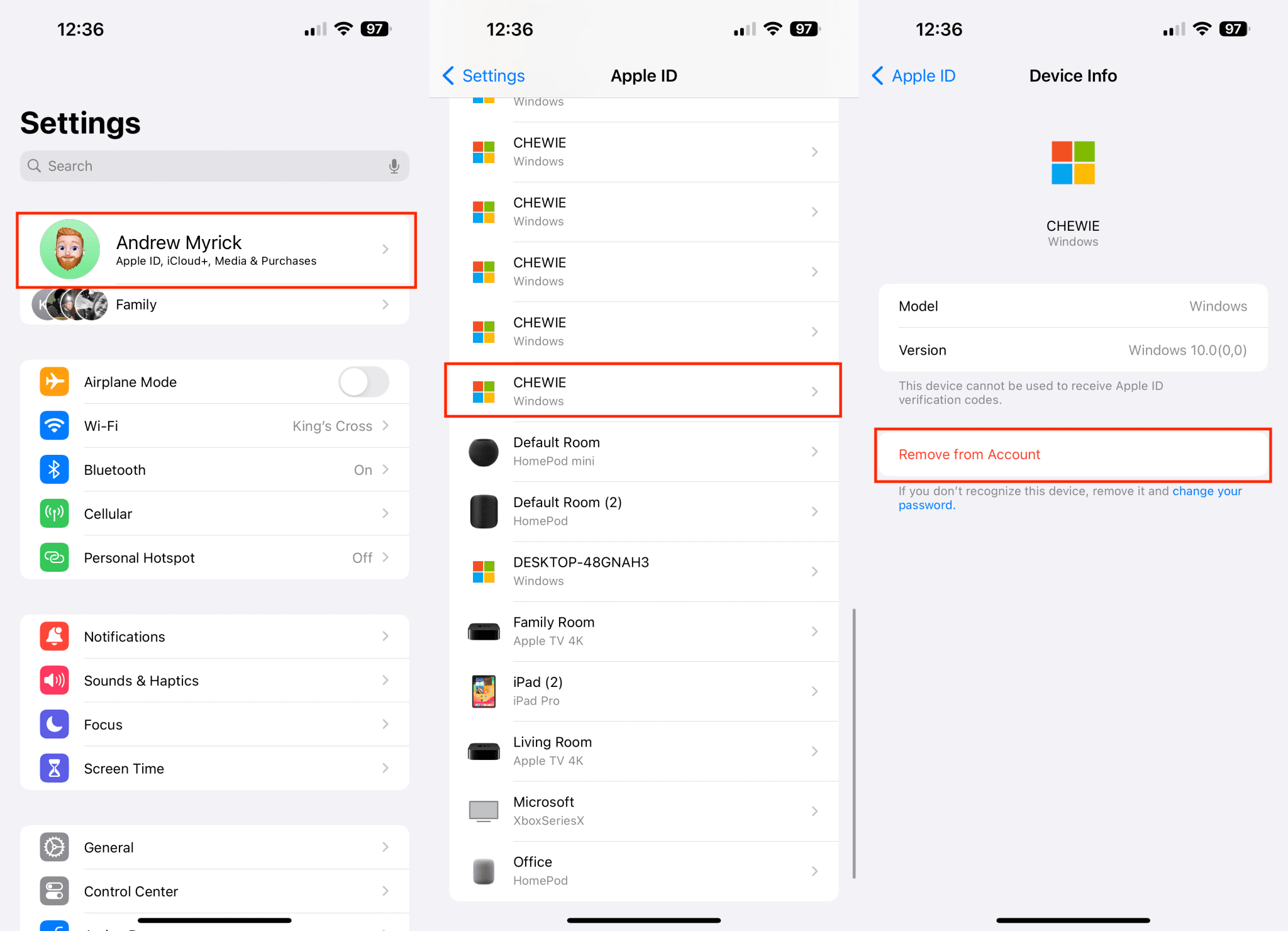 Getting a Message to Update Apple ID Settings on iPhone, iPad, or Mac?