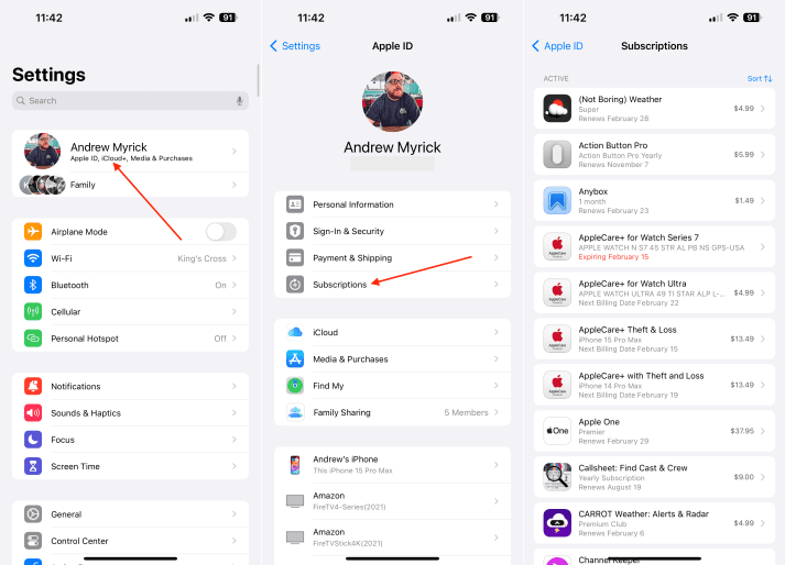 How to Check Your App Store Subscriptions - AppleToolBox