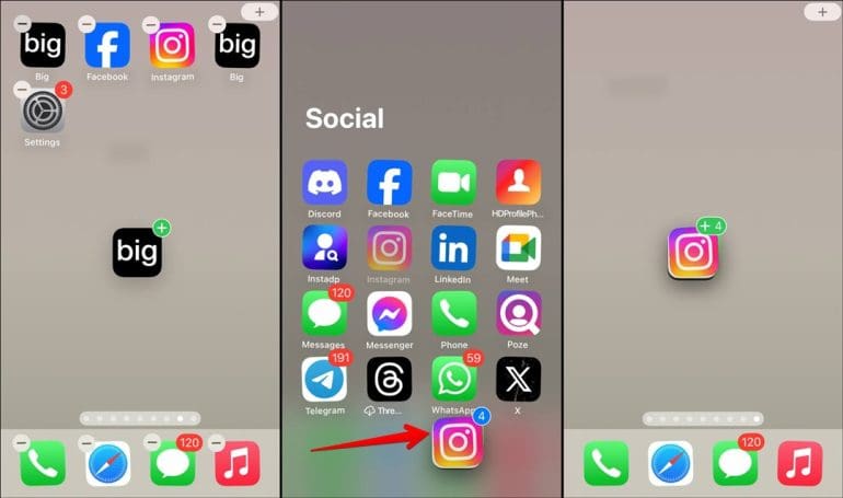 How to Add Multiple or All Apps to Home Screen from App Library on ...