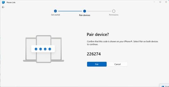 How to Connect iPhone to Windows PC Using Microsoft Phone Link ...