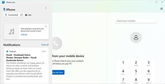 How to Connect iPhone to Windows PC Using Microsoft Phone Link ...