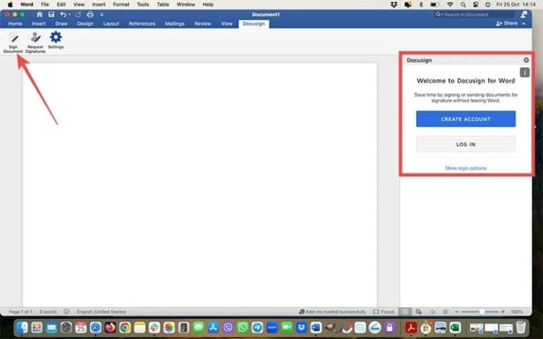 How to Add Docusign to Word on Mac - AppleToolBox